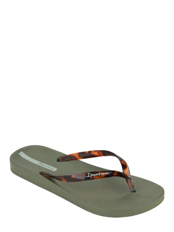 Ipanema Ana Flip Flop - Green/clear