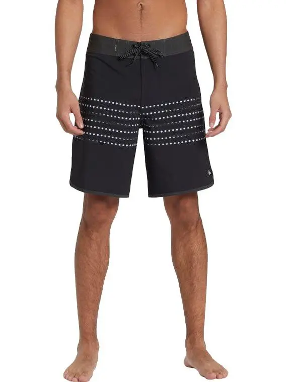 Quiksilver Surfsilk Scallop Board Shorts - Black