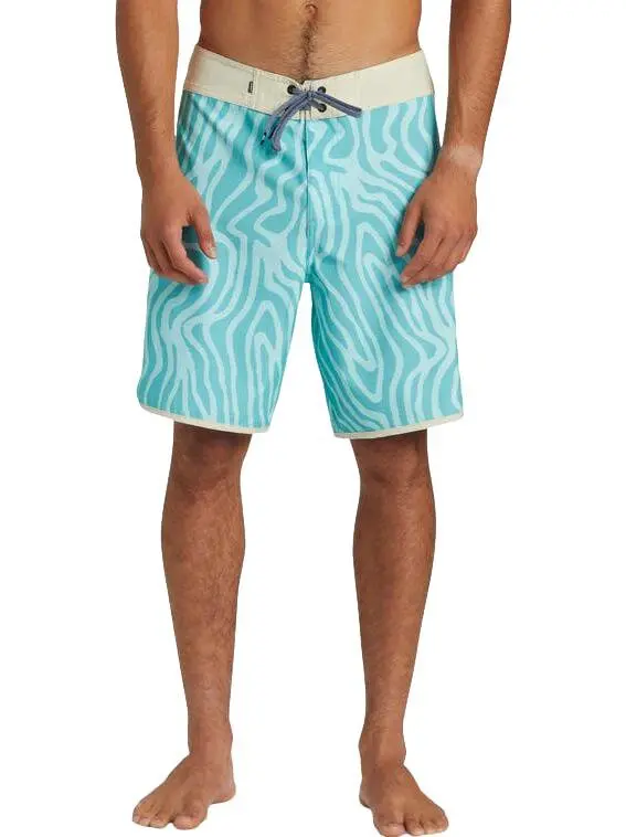 Quiksilver Surfsilk Scallop Board Shorts - Limpet Shell