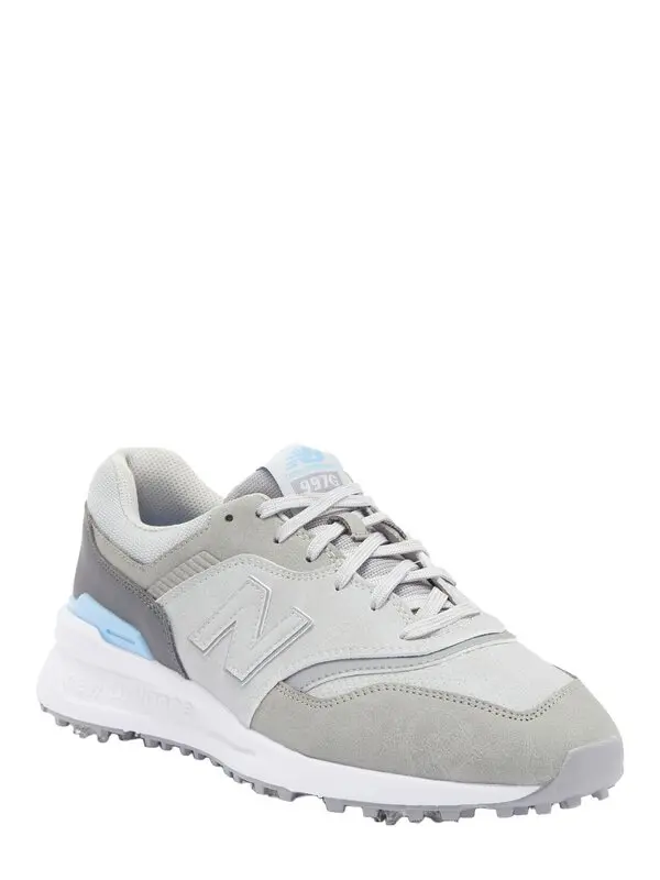 NEW BALANCE 997 Waterproof Golf Shoe - Grey / Blue