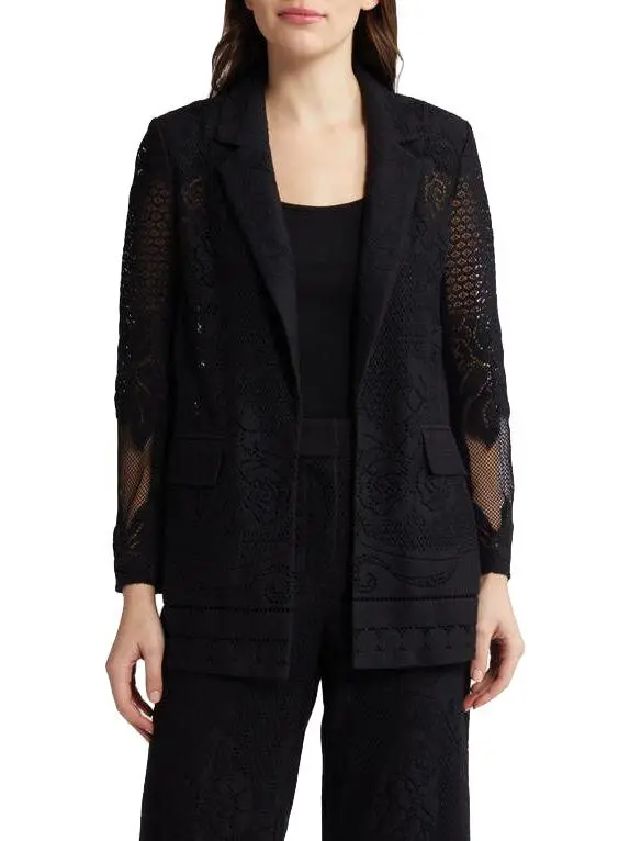 Kobi Halperin Joie Lace Blazer - Black