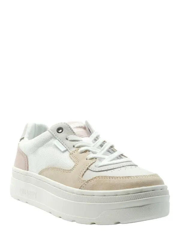 PALLADIUM Pallasphalt Platform Sneakers - Star White/ Sand