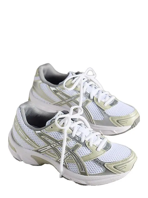 Asics Gel-1130 Sneakers - White / Dried Leaf Green
