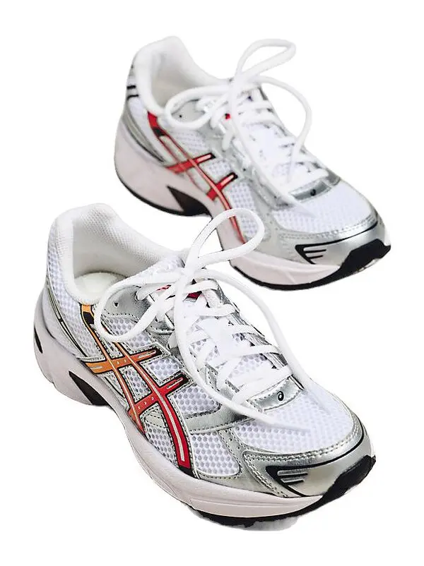 Asics Gel-1130 Sneakers - White/red Snapper