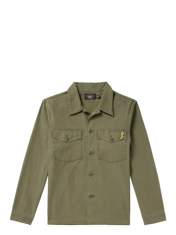 Ralph Lauren Cotton Overshirt - Green