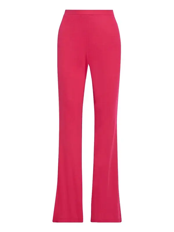 Diane Von Furstenberg Brooklyn Flared Pants - Fuchsia
