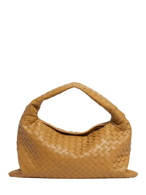 Bottega Veneta Hop Hobo Bag - Dark Praline