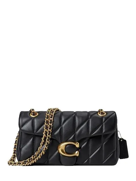 COACH Quilted Nappa Leather Tabby Shoulder Bag 26 - Black