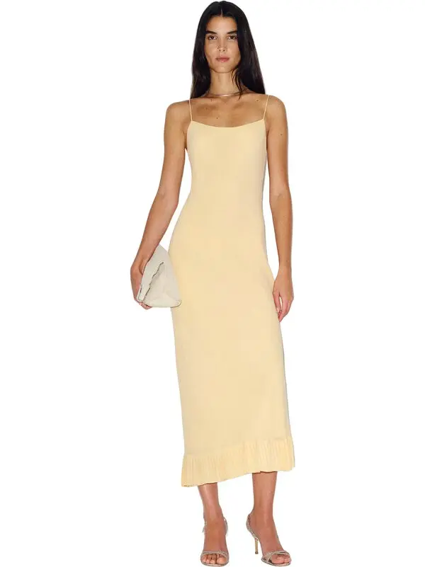 REFORMATION Suki Dress - Yellow