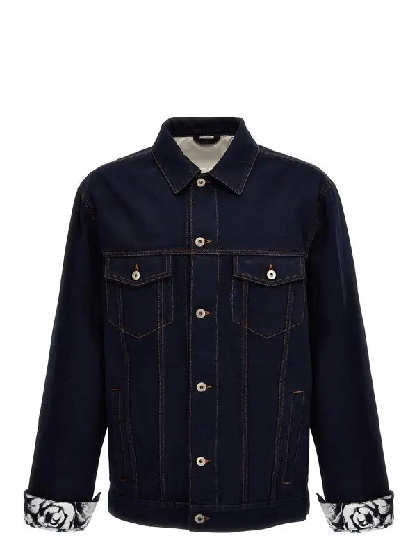 Burberry Denim Jacket - Blue