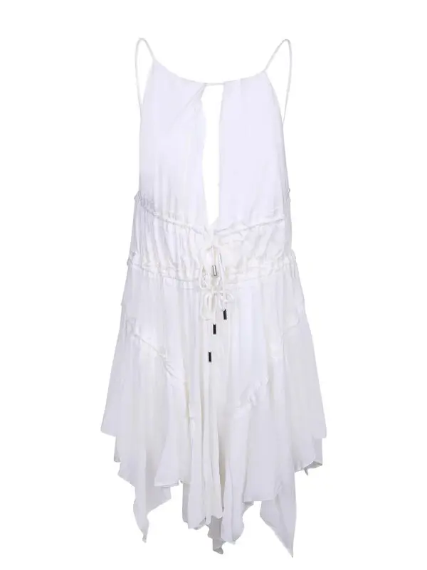 Dsquared2 Jersey Mini Dress - White