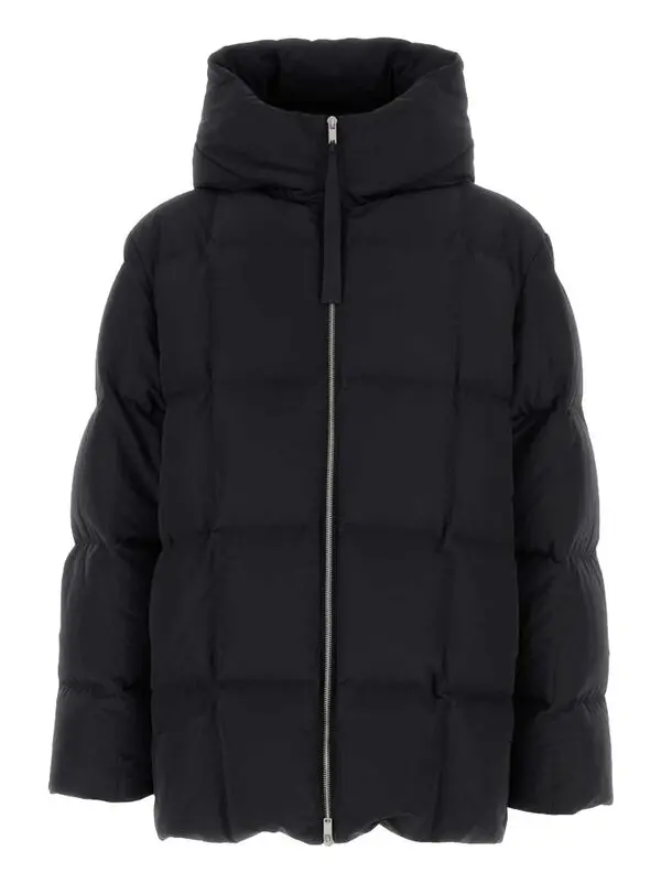 JIL SANDER Quilted Down Jacket - Black