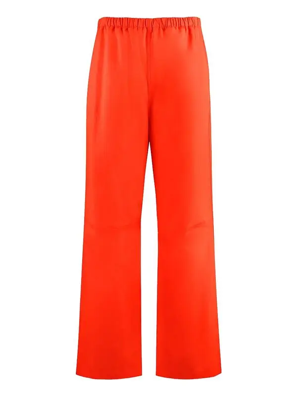 Gucci Skater Poplin Cotton Trousers - Orange