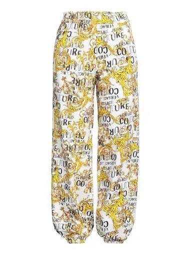 Versace Cotton Track Pants - White