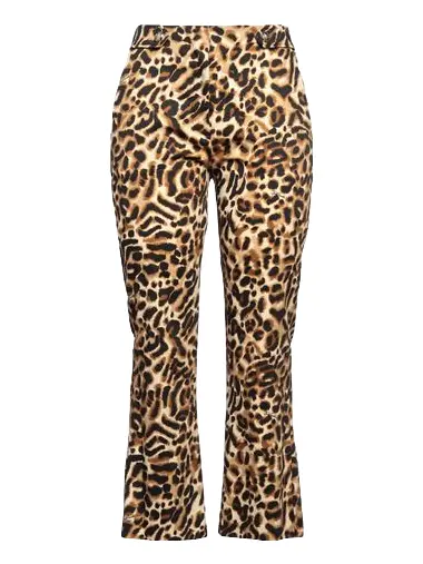 Just Cavalli Flared Leopard-print Pants - Beige