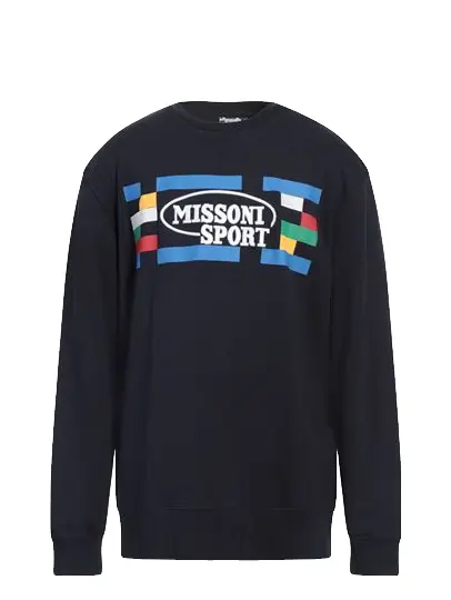 Missoni Cotton Sport Sweatshirt - Blue