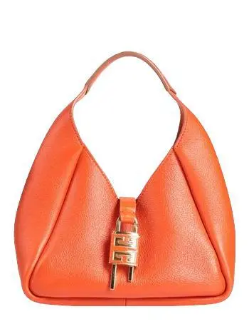 Givenchy Handbag In Calfskin Leather - Orange