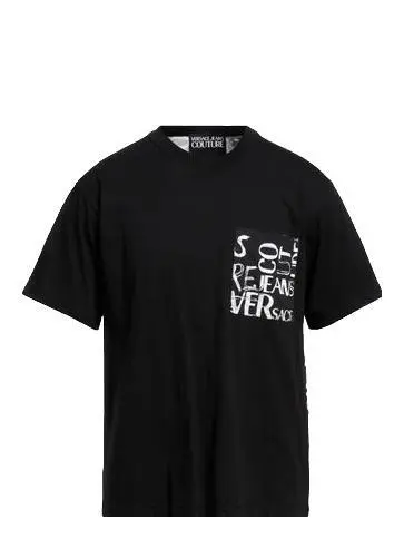 Versace T-shirt Size Cotton - Black
