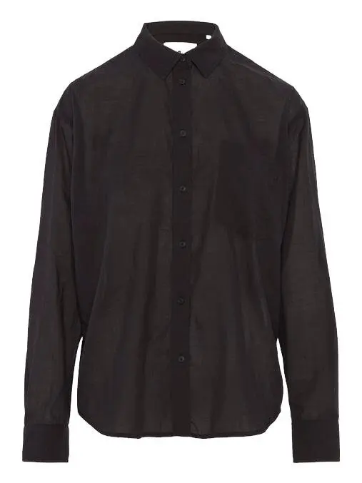7 For All Mankind Classic Button Up Shirt - Black