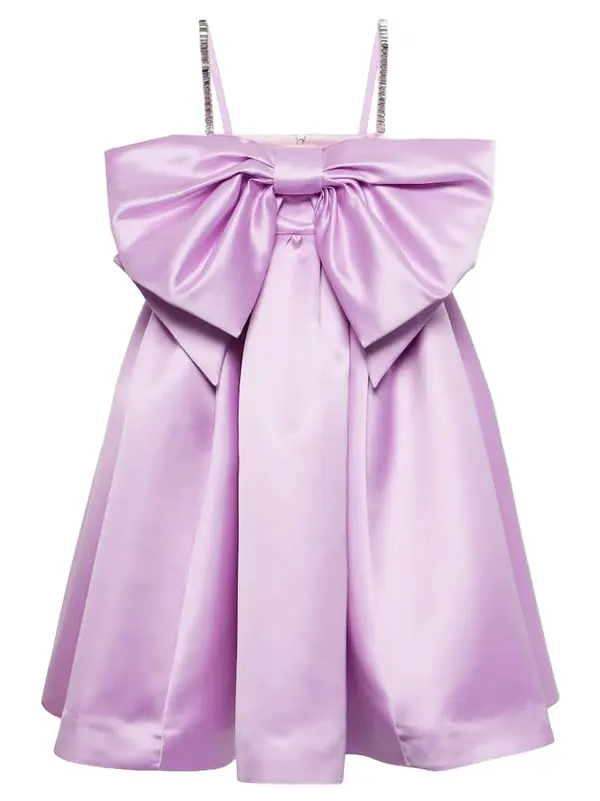 Nina Ricci Bow-detail Minidress - Pink