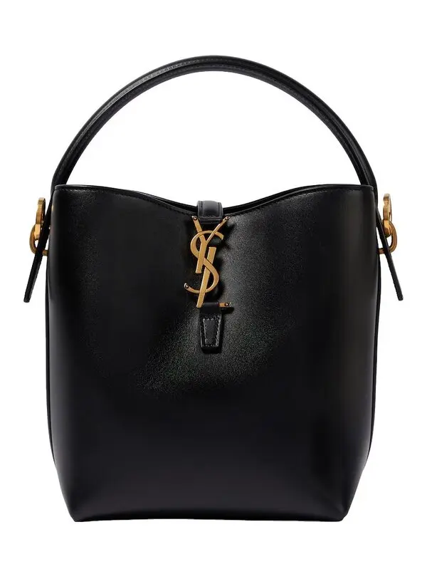 Saint Laurent Le 37 Small Bucket Bag - Black