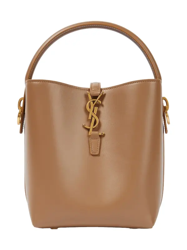 Saint Laurent Le 37 Small Bucket Bag - Brown