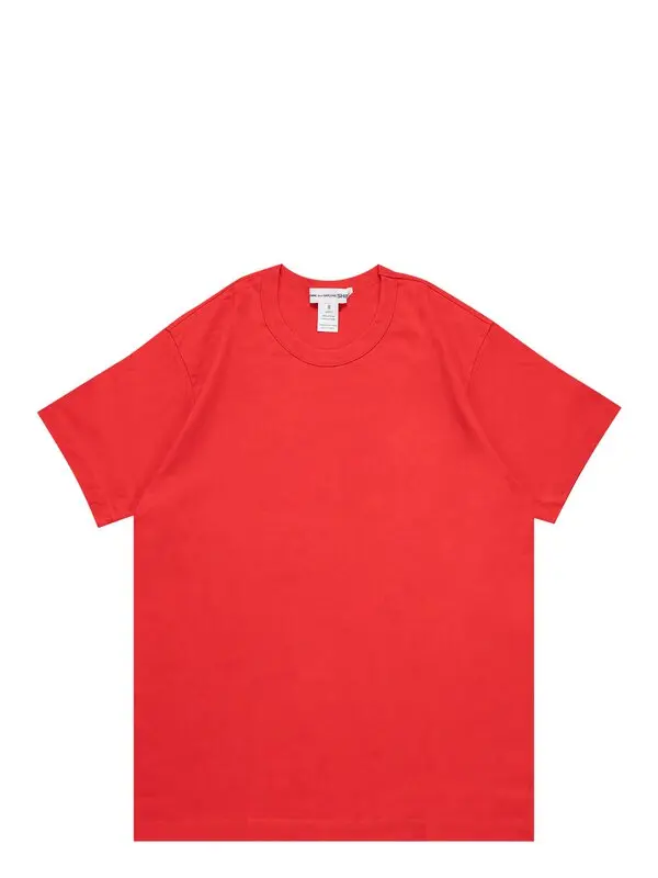Comme Des Garçons Back Logo T-shirt - Red