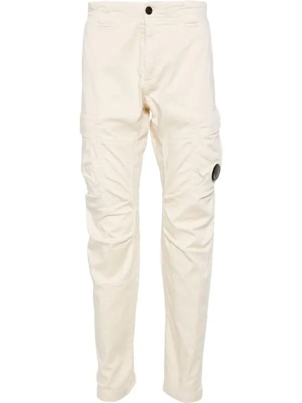 C.P. COMPANY Lens-detail Cargo Trousers - Neutrals