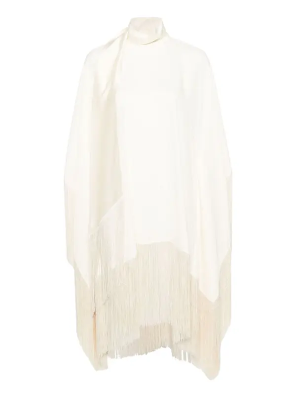TALLER MARMO Mr. Ross Fringed Dress - Neutrals