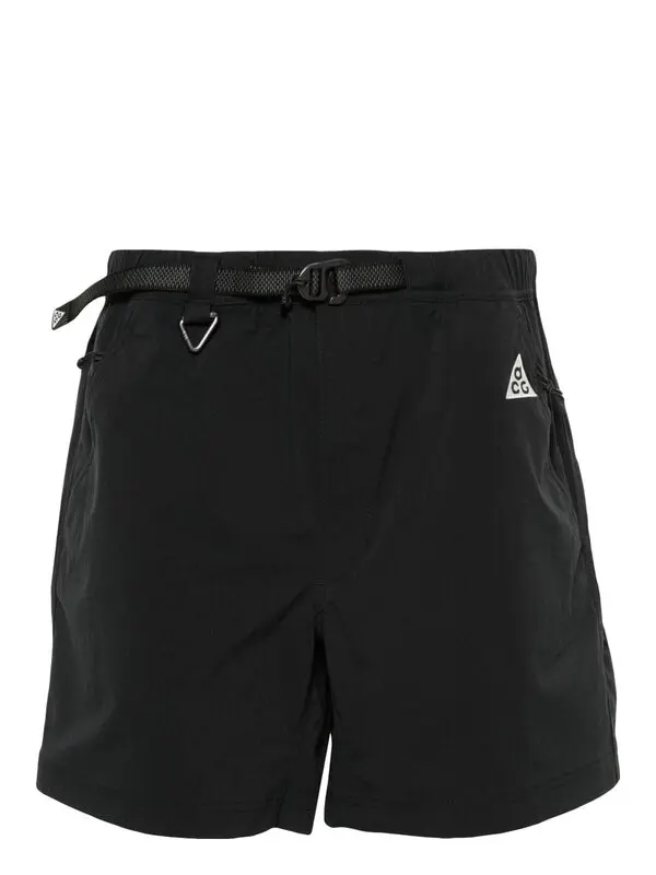Nike Acg Water-repellent Hiking Shorts - Black