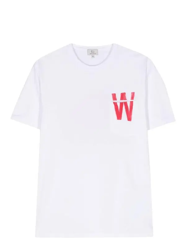 Woolrich Logo-print Cotton T-shirt - White
