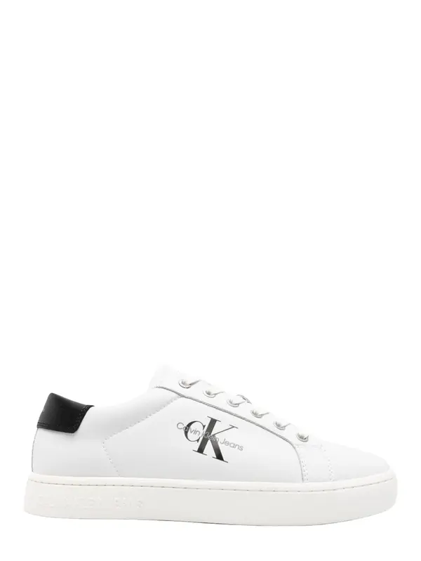 Calvin Klein Logo Sneakers - White
