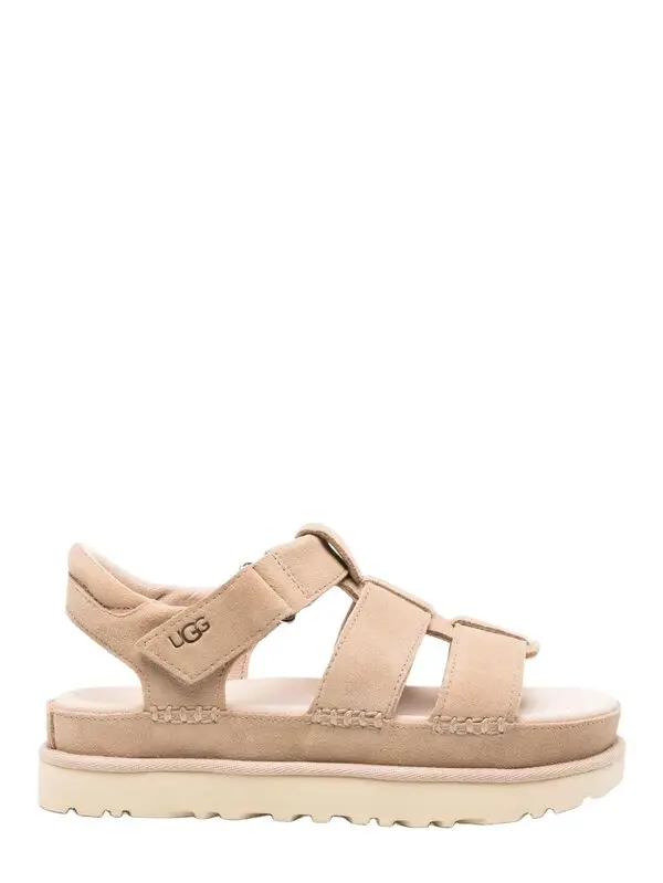 UGG Goldenstar Suede Sandals - Neutrals