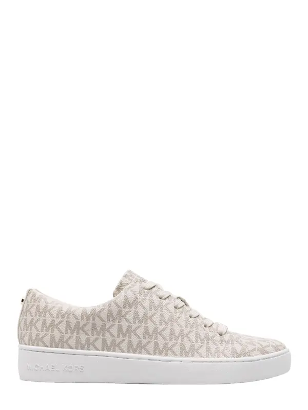 Michael Kors Keaton Canvas Sneakers - Neutrals
