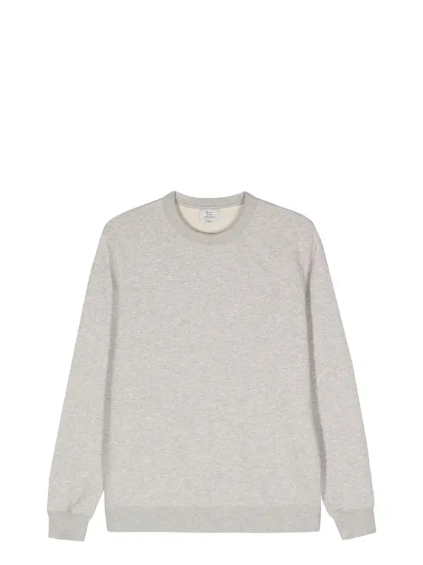 Woolrich Embroidered-logo Sweatshirt - Grey