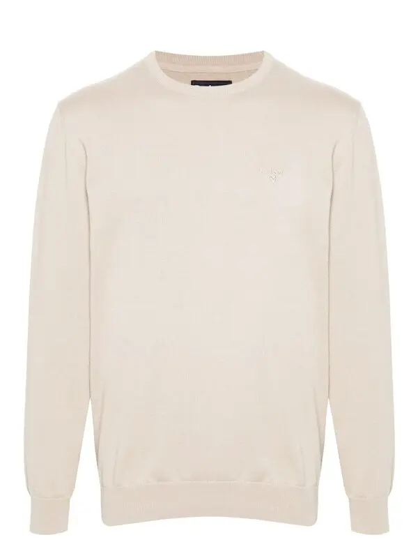 Barbour Pima Cotton Jumper - Neutrals