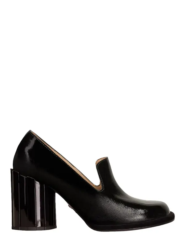 Ami Round Heel Loafers - Black