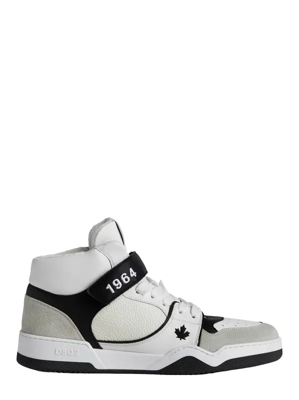 Dsquared2 Spiker High-top Sneakers - White
