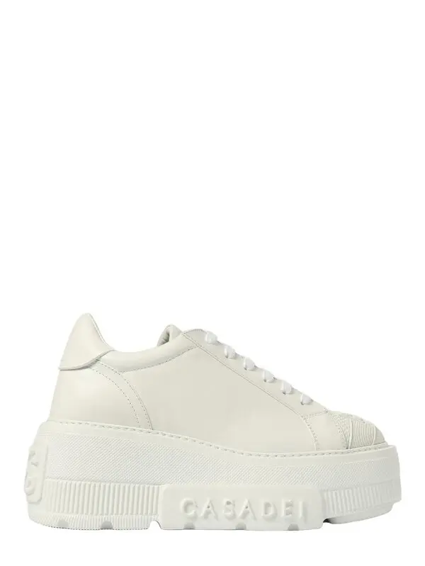 Casadei Lace-up Sneakers - White