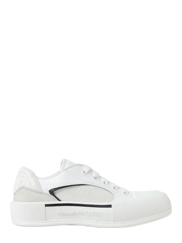 Alexander McQueen Low Top Sneakers - White