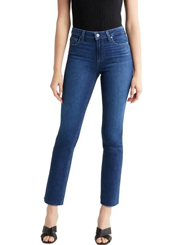 Paige Cindy Straight Leg Jeans - Foreign Film