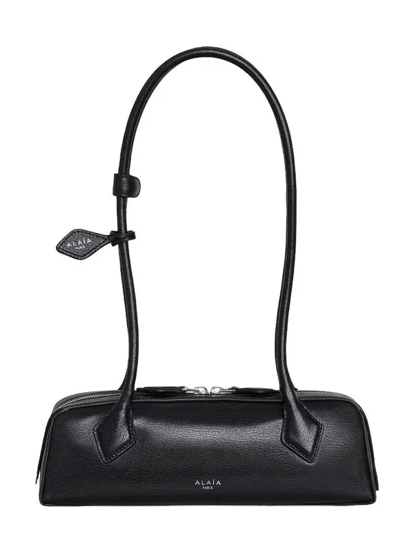 ALAÃA Alaïa Le Teckel Small Goatskin Bag - Black
