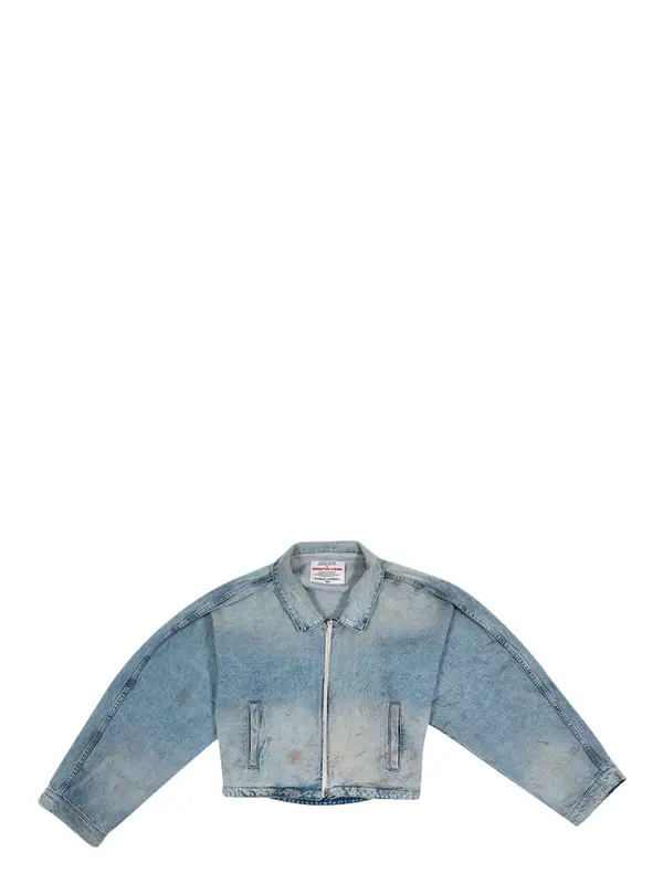 RIVINGTON ROI REBIS Trucker Jacket - Light Indigo Denim