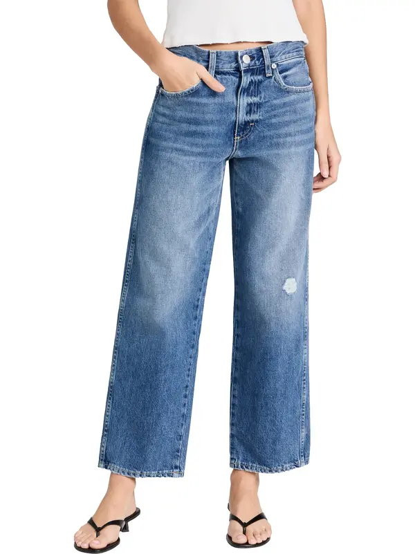 AMO Billie Cropped Jeans - Warmth