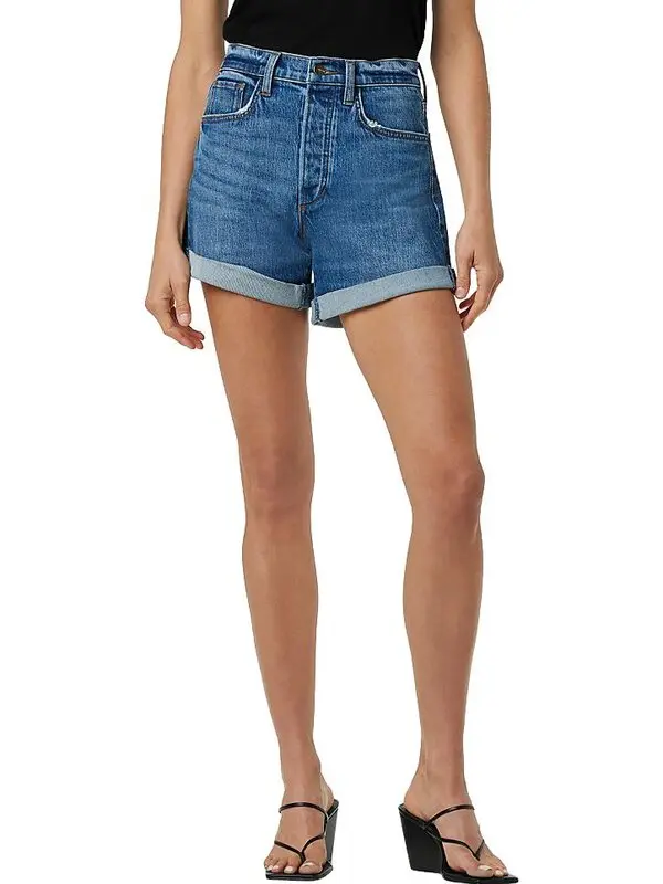 Joe's Jeans Alex Rolled Denim Shorts - Savage