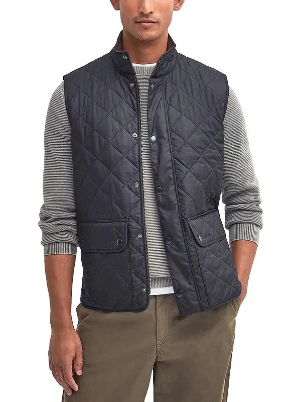 Barbour Lowerdale Quilted Vest - Navy