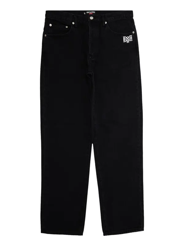 Supreme X Bounty Hunter Regular Jeans - Black