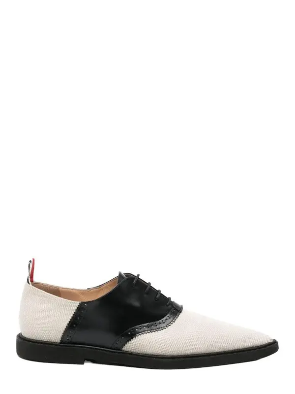Thom Browne Color-blocked Oxford Shoes - Neutrals