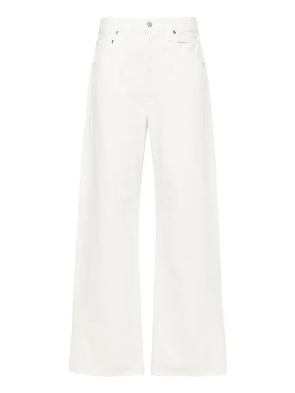 Citizens Of Humanity Pmina High-rise Wide-leg Jeans - White