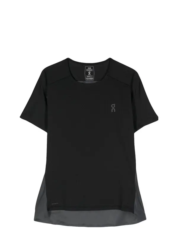 On Colourblock Performance T-shirt - Black
